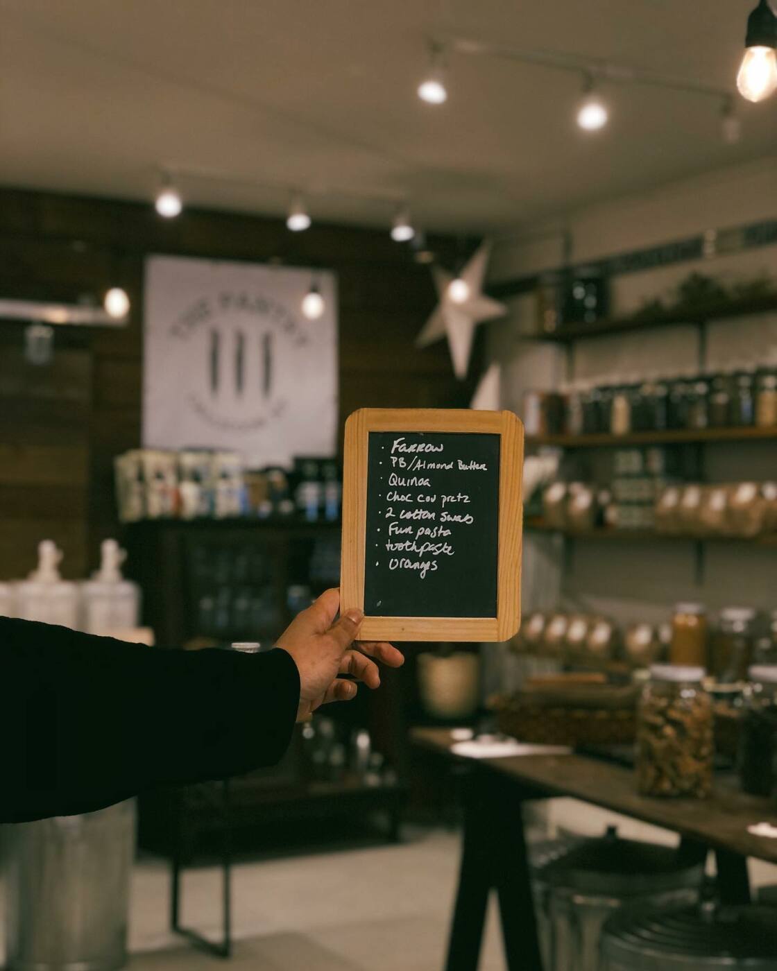Sustainable grocery shopping